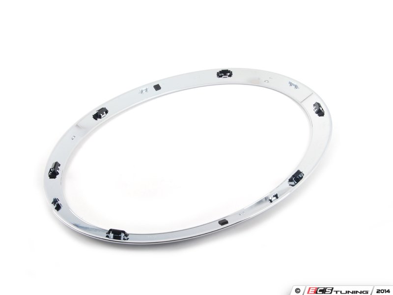 Genuine MINI - 51137300631 - Headlight Trim Ring Chrome - Driver ( Left ...