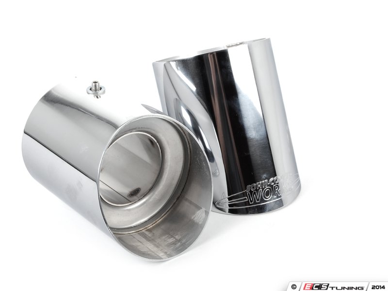 Genuine MINI - 18302239423 - JCW Rear Muffler (18-30-2-239-423)