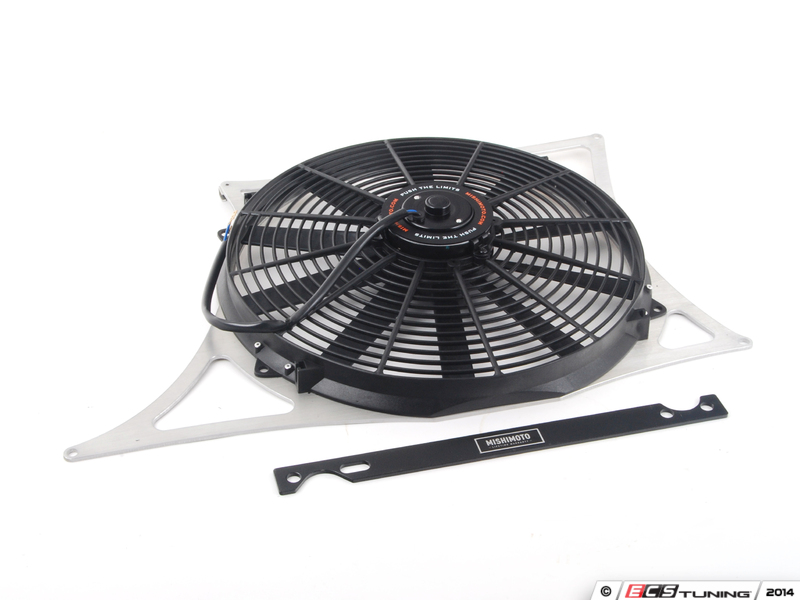 ECS News - BMW E46 M3 Mishimoto Performance Cooling Fan Shroud Kit