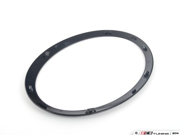 Genuine MINI - 51137449209 - Headlight Trim Ring Jet Black - Left (51 ...