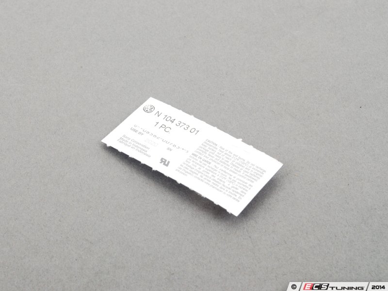 Genuine Volkswagen Audi - N10437301 - Remote Transmitter Battery ...