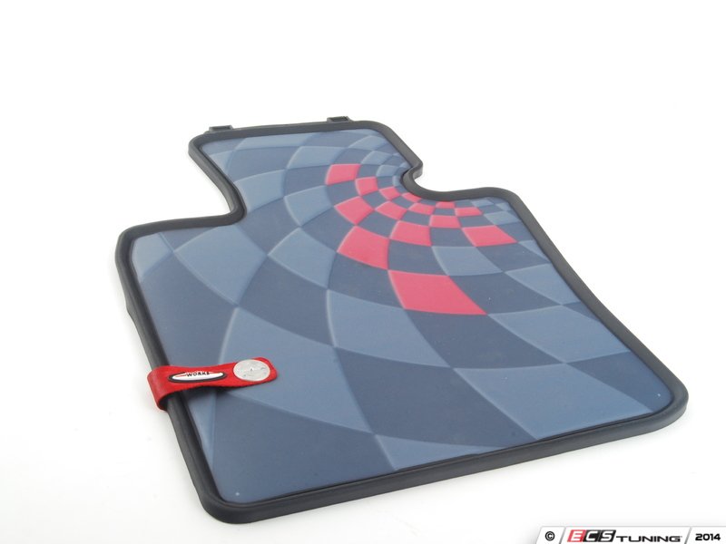 Genuine MINI - 51472354162 - Front Rubber Factory Floor Mats Set JCW ...