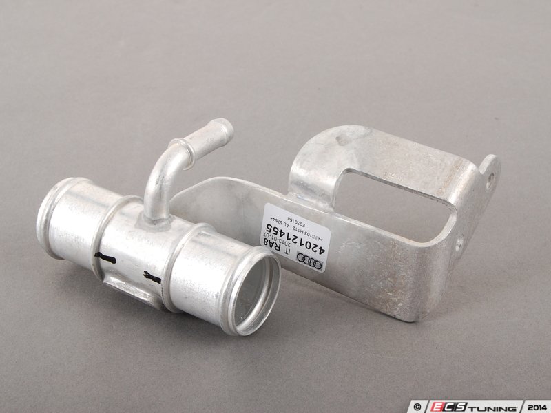 Genuine Volkswagen Audi - 420121455 - front radiator vent tube - left ...