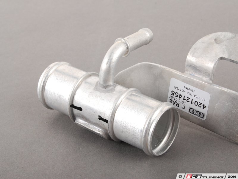Genuine Volkswagen Audi - 420121455 - front radiator vent tube - left ...