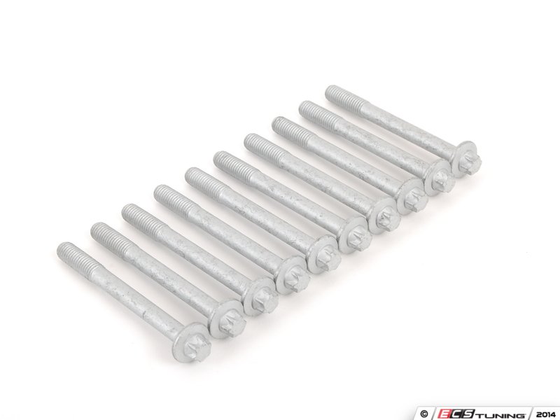 Genuine BMW - 11427540758KT - Upper Oil Filter Housing Bolt - Pack Of 10