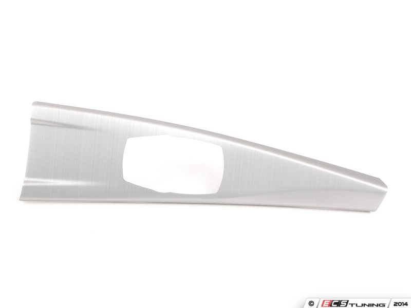 Genuine BMW - 51169232087 - Trim Panel - brushed aluminum (51-16-9-232-087)