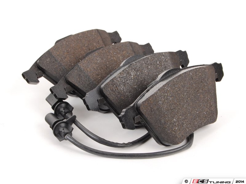 Genuine Volkswagen Audi - 8E0698151GKT3 - Front & Rear Brake Pad Kit ...