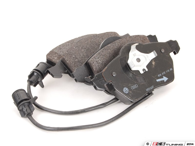 Genuine Volkswagen Audi - 4D0698151J - Front Brake Pad Set (4D0 698 151 J)