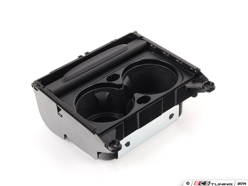 Genuine Porsche - 95555228302A03 - Front Cup Holder Assembly - Black ...