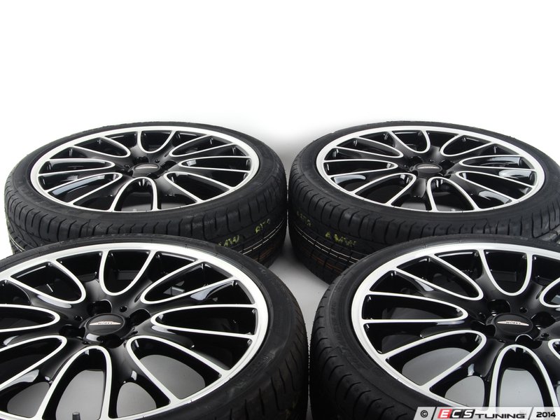 ECS News - MINI Cooper R50+ R113 JCW Wheel & Tire Sets of Four