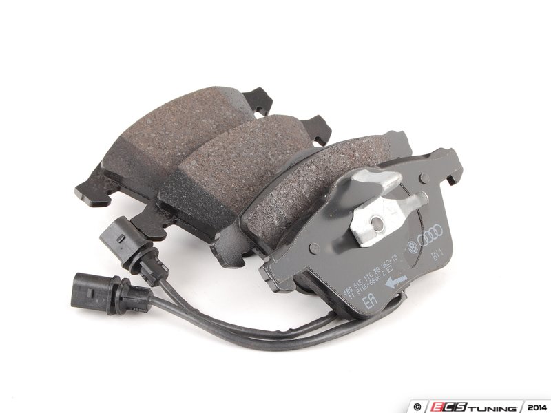 Genuine Volkswagen Audi - 4B0698151ADkt - Front & Rear Brake Pad Kit ...