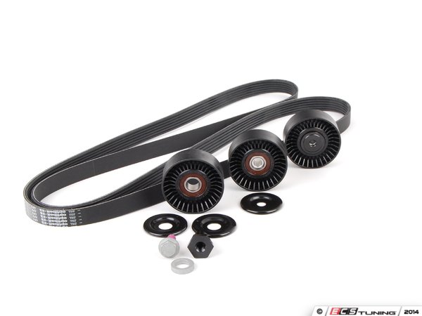 Genuine Porsche - 99610215166KT - Serpentine Belt Kit