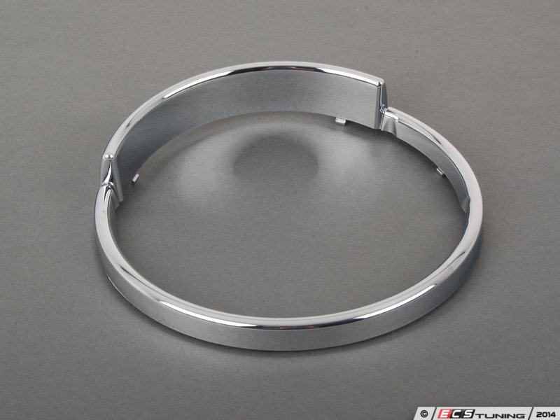 Genuine MINI - 51457132401 - Chrome Trim Ring (51-45-7-132-401)