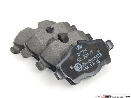 ATE - 34216778327 - Brake Pad Set - Rear 602714 Metallic
