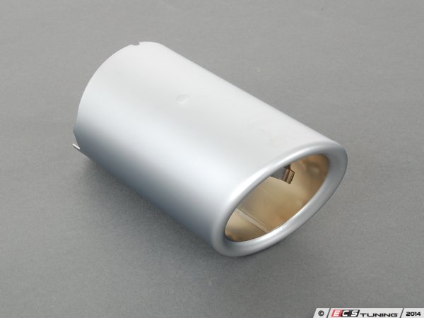 Genuine BMW - 18307577998 - Genuine BMW Flat Chrome Exhaust Tip (18-30 ...