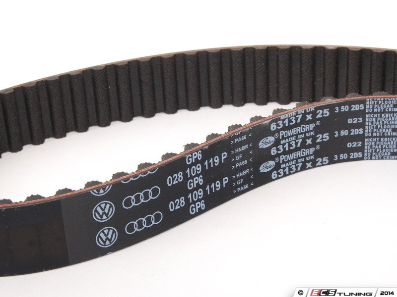 Genuine Volkswagen Audi - 028109119P - Timing Belt (028 109 119 P)