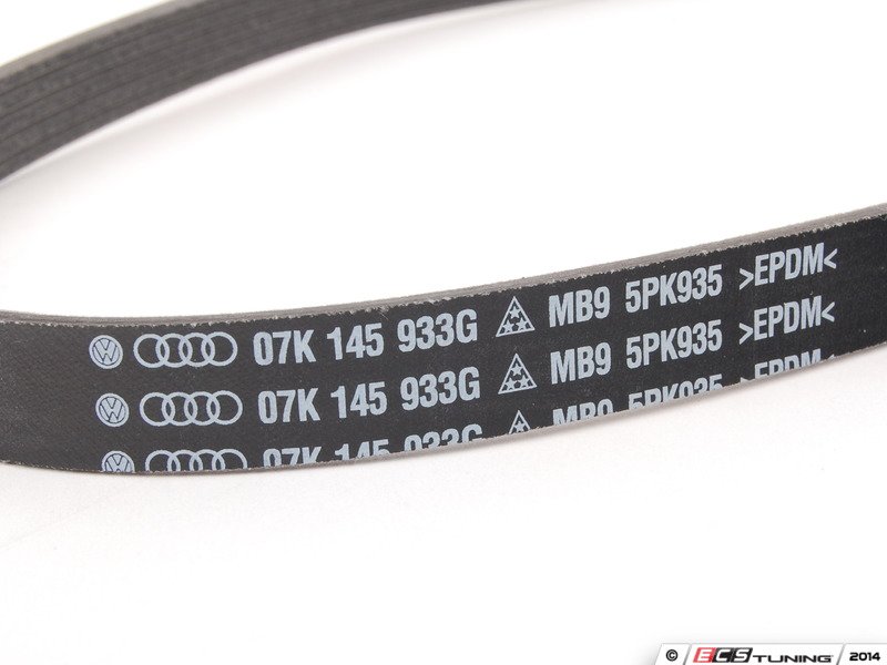 Genuine Volkswagen Audi - 07K145933G - Accessory Drive Belt (07K 145 933 G)