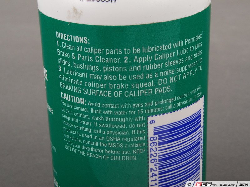Permatex - 24110 - Disc Brake Caliper Lubricant - 8oz Brush Top Bottle