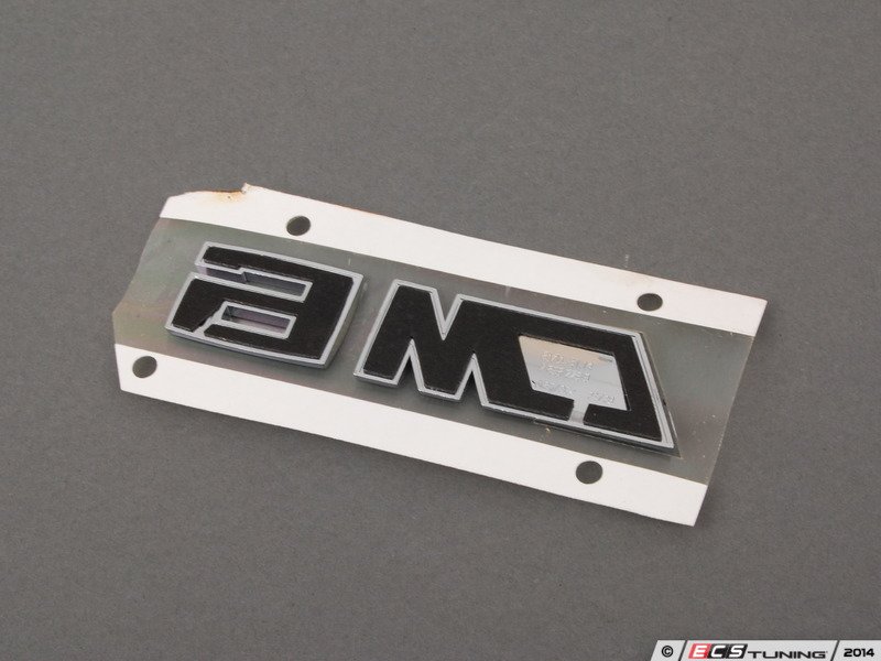 Genuine BMW - 51147898225 - M6 Rear Emblem (51-14-7-898-225)