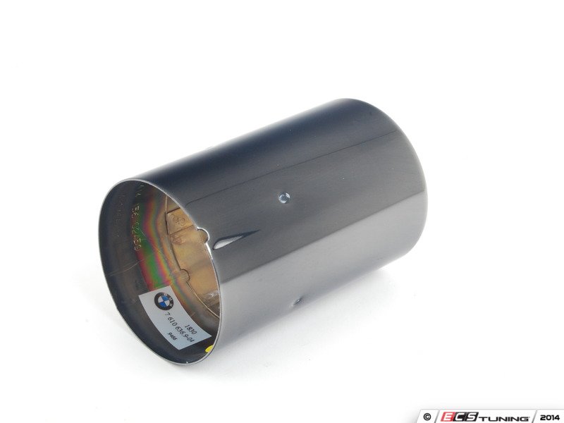Genuine BMW - 18307610636 - Black Chrome Exhaust Tip - priced each (18 ...