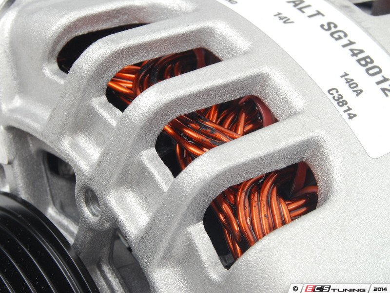 ECS News - Audi C5 Allroad 2.7T Valeo 140 AMP Alternator