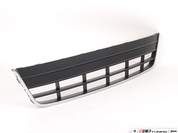 Genuine European Volkswagen Audi - 5N0853671B82V - European R-Line Center Grille (5N0 853 671 B 82V)