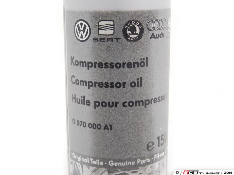 Genuine Volkswagen Audi - G070000A1 - Supercharger Oil - 150ML (G 070 ...