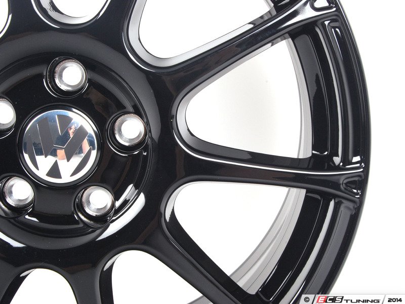 Genuine Volkswagen Audi - 5K0071498AAX1 - 18" Motorsport Wheel - Black ...