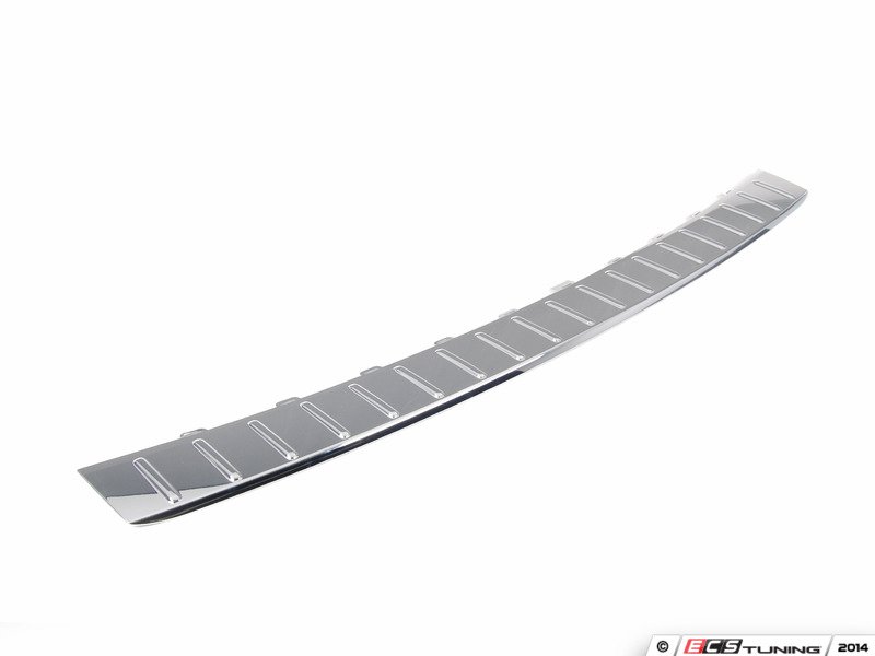 Genuine Volkswagen Audi - 7P6807787A2ZZ - Rear Bumper Protection Plate - Chrome (7P6 807 787 A 2ZZ)