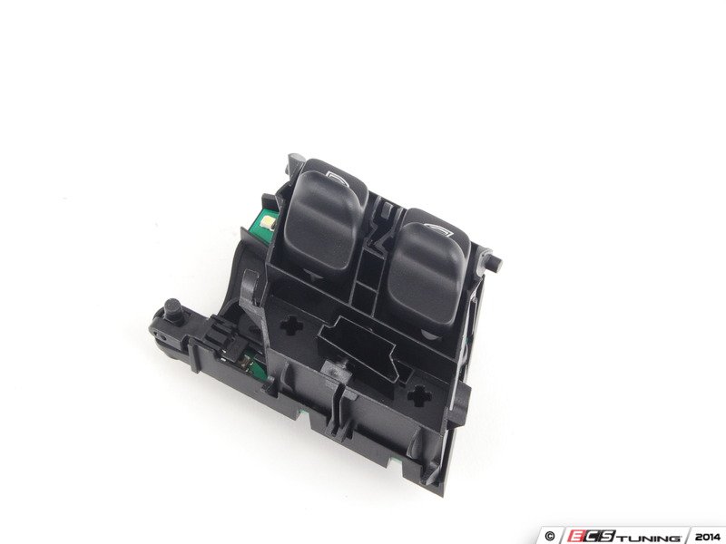 Genuine Porsche - 99761315105A05 - Left Power Window Switch - Matte Black