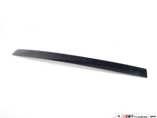 Genuine Porsche - 95555536501 - Rear Lid Moulding - High Gloss Black