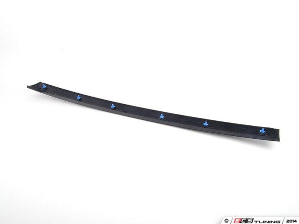 Genuine Porsche - 95555536501 - Rear Lid Moulding - High Gloss Black