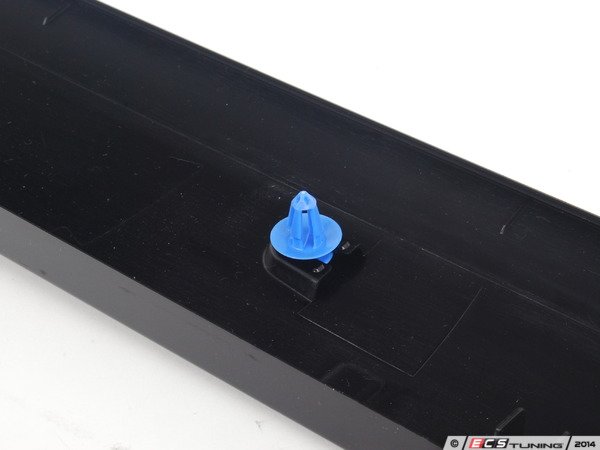 Genuine Porsche - 95555536501 - Rear Lid Moulding - High Gloss Black