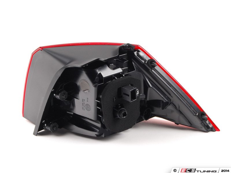 Genuine European Volkswagen Audi - 5G0945207 - Outer Cherry Red LED ...