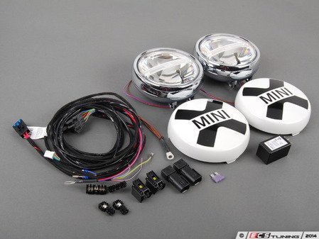 Genuine MINI - 63122288981 - LED Driving Lights Retrofit Kit - Chrome ...