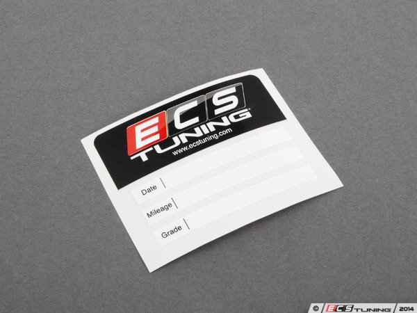 ECS - 009012ECS01 - Oil Reminder Sticker - Priced Each