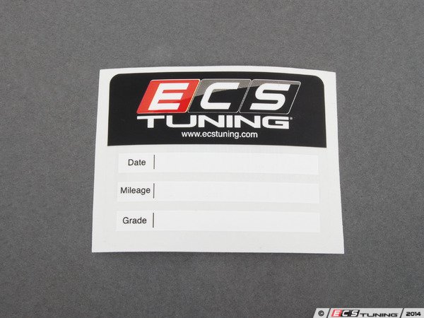 ECS - 009012ECS01 - Oil Change Sticker - Priced Each