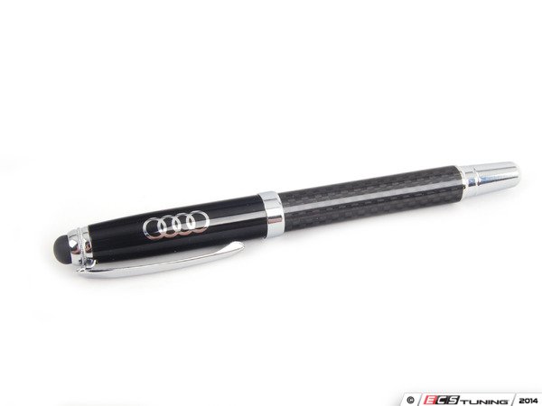 Genuine Volkswagen Audi - ACMAHW201 - Carbon Fiber Rollerball Pen - (NO ...