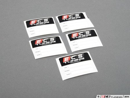 ECS - 009012ecs015pkKT - Oil Reminder Sticker - Pack Of 5