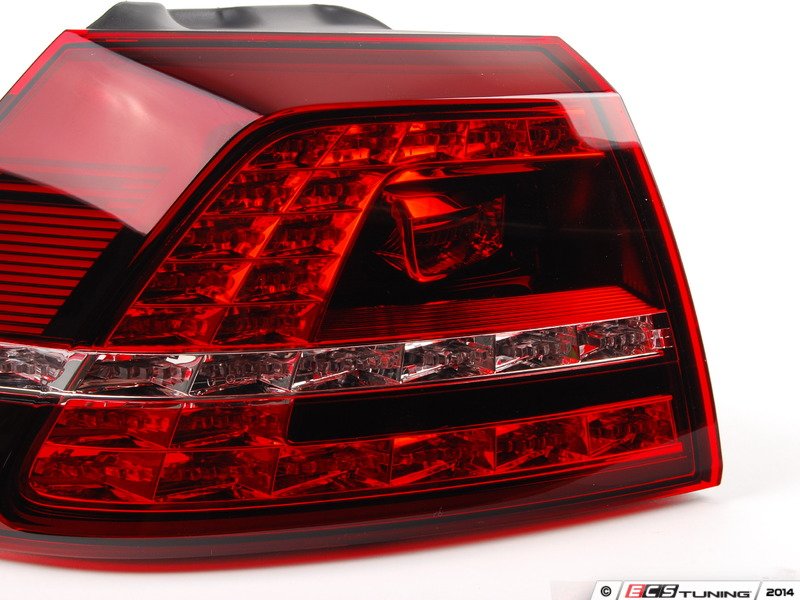 Genuine European Volkswagen Audi - 5G0945207 - Outer Cherry Red LED ...