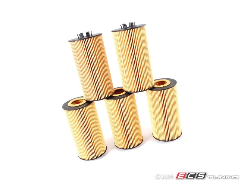 Genuine Volkswagen Audi - 079198405A - Oil Filter Kit - Pack Of 5 (079 ...