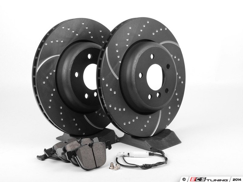 Assembled By ECS - GD1219KT - Performance Rear Brake Service Kit