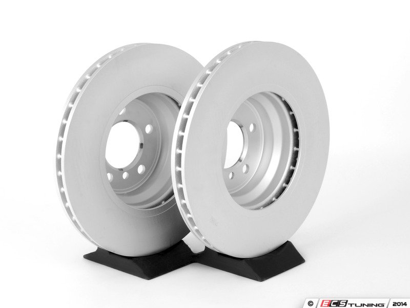 Genuine BMW - 34116864057KT - Front Brake Rotors - Pair (348x30)