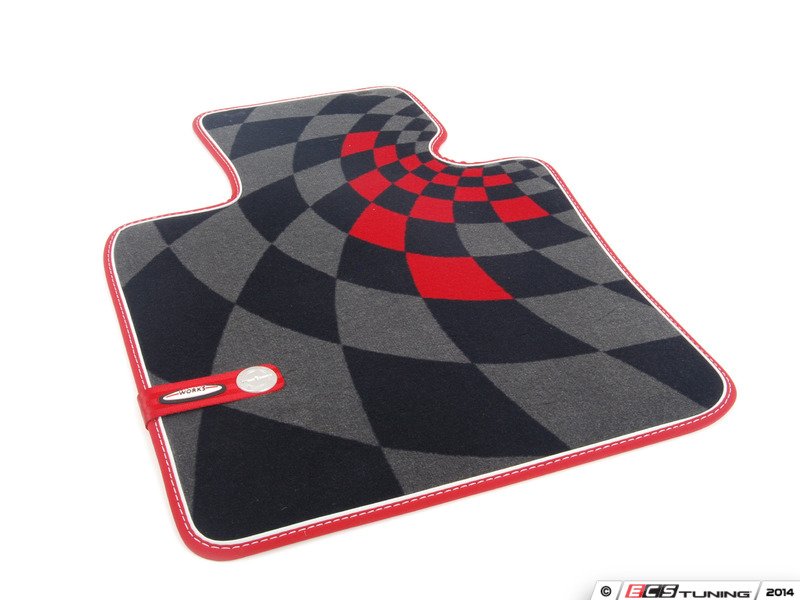Genuine MINI - 51472354174 - Front Carpet Factory Floor Mats Set JCW ...