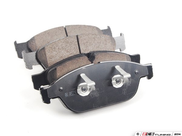 Akebono - 4G0698151B - Front Euro Ceramic Brake Pad Set (EUR1549)