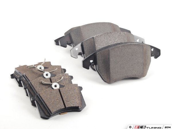Genuine Volkswagen Audi - 5c0698151aKT - Brake Pad Kit - Front & Rear