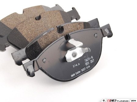 Genuine BMW - 34116851269 - Front Brake Pad Set (34-11-6-851-269)
