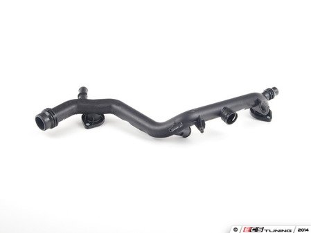 Genuine Volkswagen Audi - 06E121045J - Cylinder Head Coolant Pipe (06E 121 045 J)