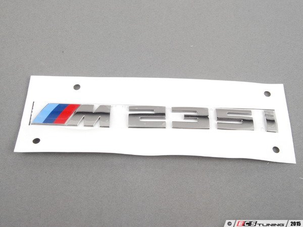 Genuine BMW - 51128055967 - Rear Emblem - Priced Each (51-12-8-055-967)