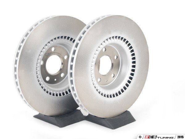 Genuine Volkswagen Audi - 4G0615301A - Front Brake Rotors - Pair ...